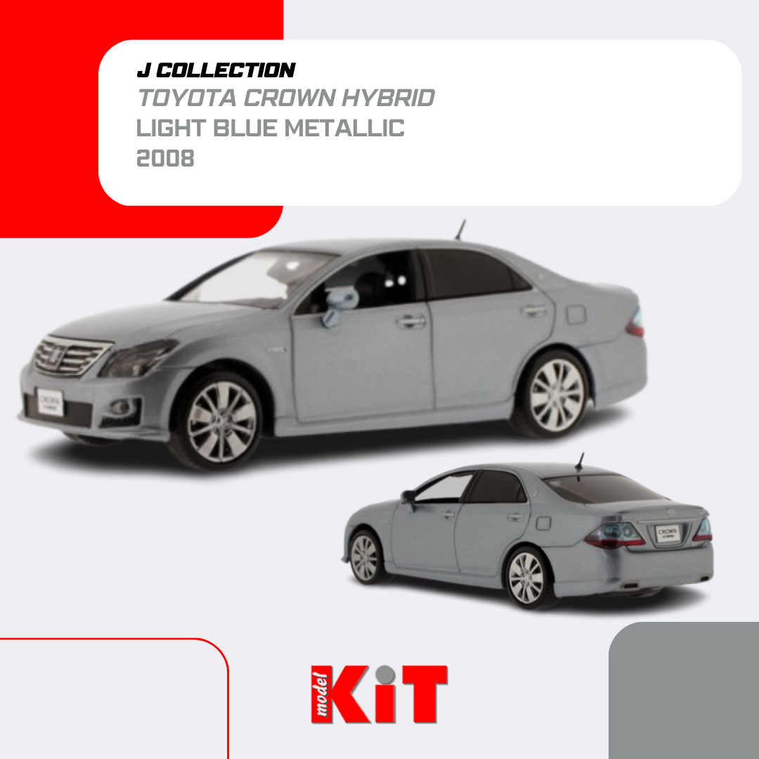 - Toyota New Crown Hybrid Light Blue Mica Metallic 2008