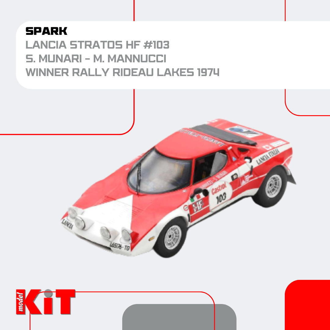 - Lancia Stratos HF #103 S.Munari - M.Mannucci Winner Rally Rideau ...