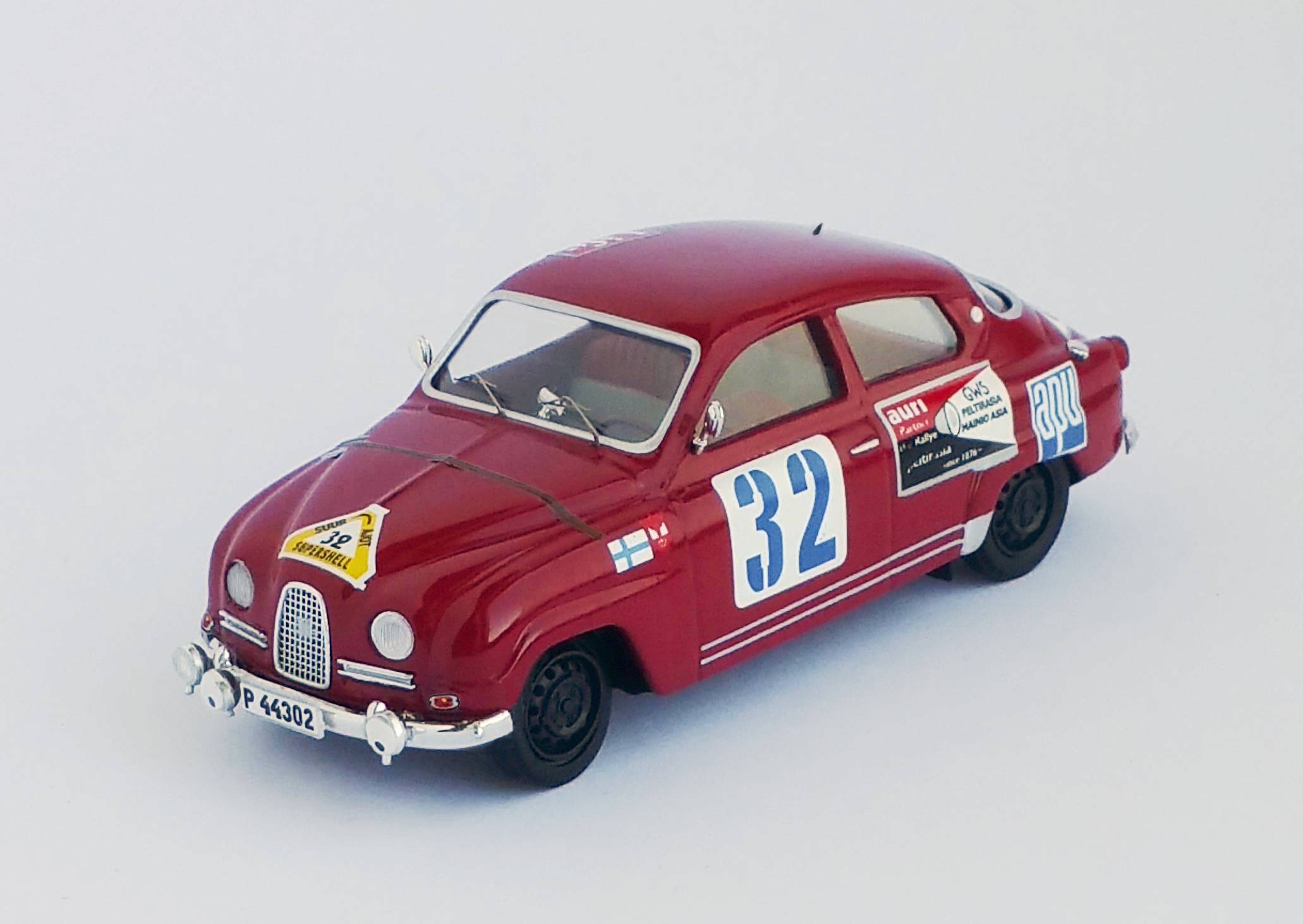 - Saab 96 - 1st 1000 Lakes Rally 1963 Simo Lampinen - Trofeu RRfi02