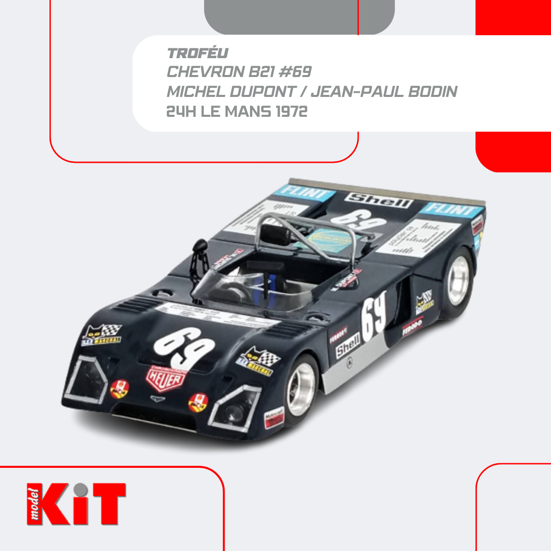 - Chevron B21 #69 Michel Dupont / Jean-Paul Bodin 24H Le Mans 1972